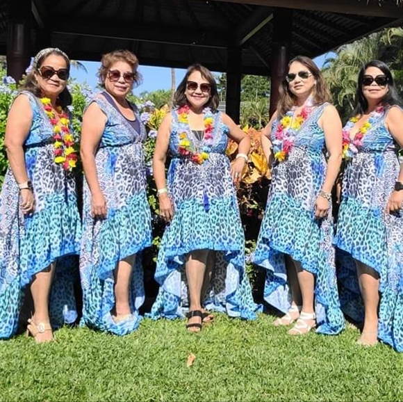 La Moda | Swim | La Moda Hilo Maxi Swimsuit Coverup Resort Beach Wear ...